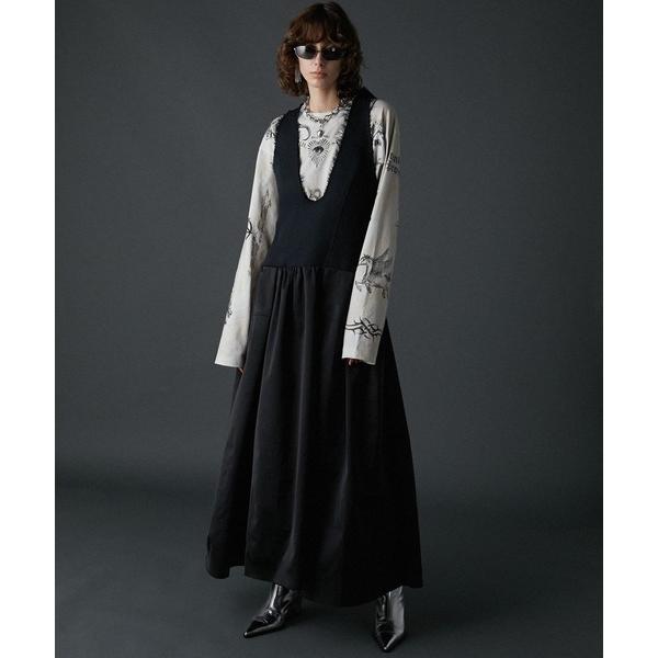 参考価格：35，200円発売時期：2024年08月コンディション：B（目立つ使用感なし）使用感が少ない、または気にならないアイテム後身頃：汚れ参考商品名：ドロップウエストドレス / Dropped Waist Dress参考品番：31242...