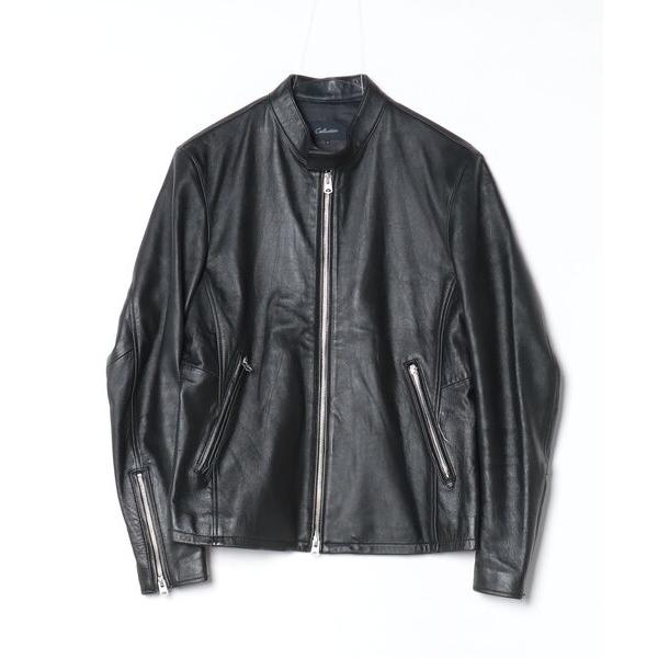 コンディション：B（目立つ使用感なし）使用感が少ない、または気にならないアイテム全体的：傷ZOZO問い合わせ番号:101409559ショップ:ZOZOUSED，ゾゾユーズドブランド:collective.，コレクティブ商品名:レザーブルゾン...