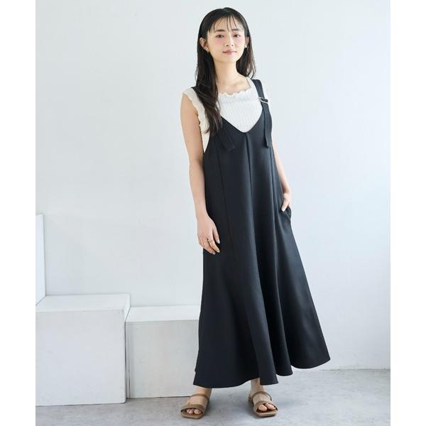 『タイムセール実施中』ZOZO問い合わせ番号:101413196ショップ:Auntie Rosa，アンティローザブランド:mil，ミル商品名:前後2way マーメイド Vネック ジャンスカ ワンピース【585133】カテゴリ:ワンピース/ド...