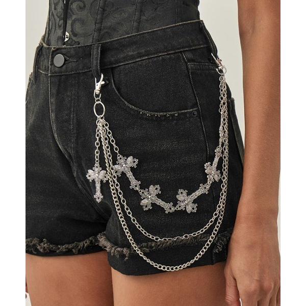 『タイムセール実施中』ZOZO問い合わせ番号:101413729ショップ:TONE，トーンブランド:TONE SELECT GOODS，トーンセレクトグッズ商品名:【urge select】Y2K クロス/十字架 モチーフ ゴシック シルバ...