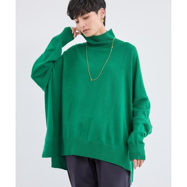 『セール実施中』ZOZO問い合わせ番号:101413759ショップ:BARNYARDSTORM，バンヤードストームブランド:BARNYARDSTORM，バンヤードストーム商品名:BARNYARDSTORM / ハイネックワイドポンチョニット...