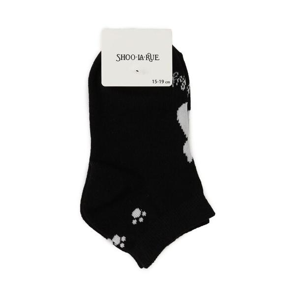 『タイムセール実施中』※このアイテムは返品・交換対象外商品です。ZOZO問い合わせ番号:101413864ショップ:SHOO・LA・RUE，シューラルーブランド:SHOO・LA・RUE，シューラルー商品名:キャットシルエットアンクル丈ソック...