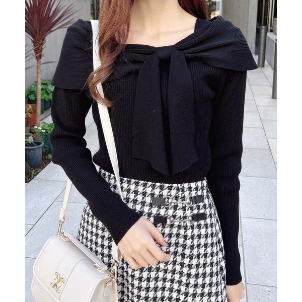 『タイムセール実施中』ZOZO問い合わせ番号:101414755ショップ:INGNI，イングブランド:INGNI，イング商品名:2wayオフショルニットカテゴリ:トップス>ニット/セーターブランド品番:1254-900348素材:レー...