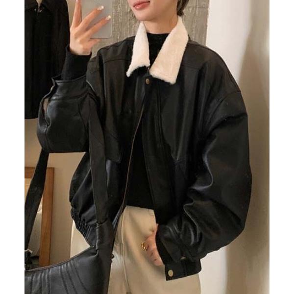 『タイムセール実施中』ZOZO問い合わせ番号:101415225ショップ:300mc，スリーハンドレッドエムシーブランド:FREE STYLISTS，フリー スタイリスト商品名:YUGA_YGMC  Lapel fleece-lined l...