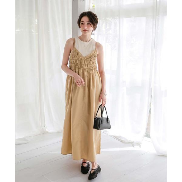 ZOZO問い合わせ番号:101415408ショップ:titivate，ティティベイトブランド:titivate，ティティベイト商品名:前後2wayバストシャーリングキャミソールワンピースカテゴリ:ワンピース/ドレス>ワンピースブランド...