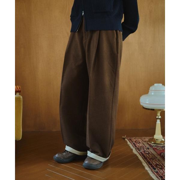 ZOZO問い合わせ番号:101415643ショップ:BROKEN BASE，ブロークンベースブランド:BROKEN BASE，ブロークンベース商品名:Inside Check Wool Like Slacks / インサイドチェックウールラ...
