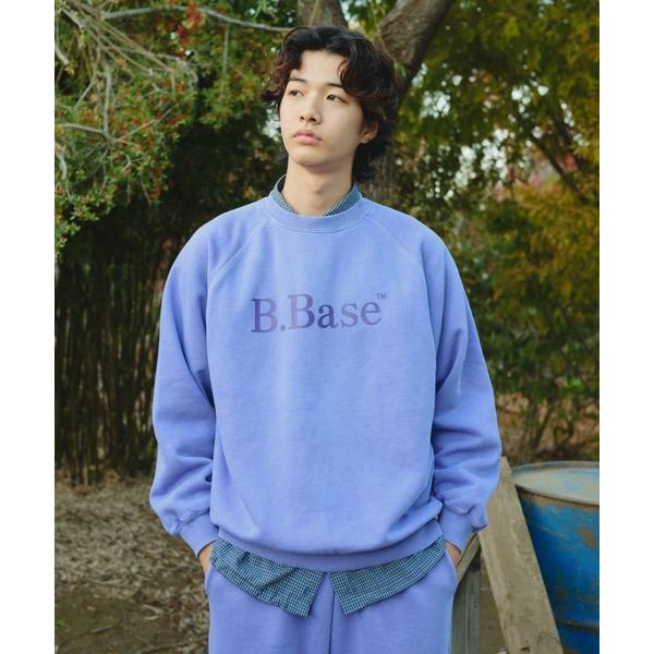 ZOZO問い合わせ番号:101415645ショップ:BROKEN BASE，ブロークンベースブランド:BROKEN BASE，ブロークンベース商品名:B.Base Fleece Back Sweatshirt / B.Baseフリースバック...