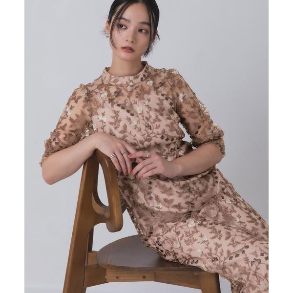 『タイムセール実施中』ZOZO問い合わせ番号:101415968ショップ:ANDRESD，アンドレスドブランド:Rose of Sharon，ローズオブシャロン商品名:花柄シアードレスカテゴリ:ワンピース/ドレス>ドレスブランド品番:...