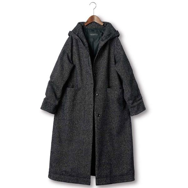 『タイムセール実施中』参考価格：19，800円発売時期：2023年10月コンディション：C（やや使用感あり）使用感があり、やや気になる傷や汚れがあるアイテム全体的：毛玉参考商品名：ＳＵＮＮＹ　ＣＬＯＵＤＳ　ツイードフードコート〈レディース〉...