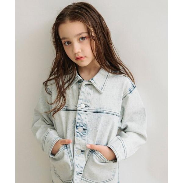 『タイムセール実施中』参考価格：6，490円発売時期：2023年12月コンディション：B（目立つ使用感なし）使用感が少ない、または気にならないアイテム袖口：汚れ参考商品名：【Ou? by EDWIN】ブリーチデニムジャケット参考品番：17-...