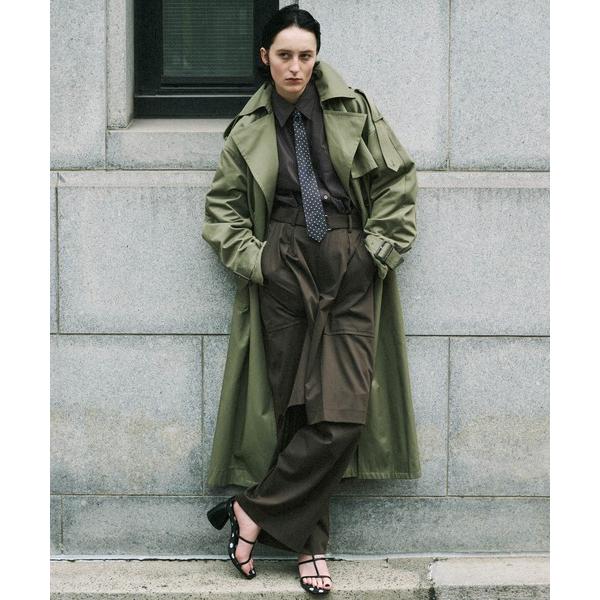 ZOZO問い合わせ番号:101446792ショップ:MAISON SPECIAL，メゾン スペシャルブランド:MAISON SPECIAL，メゾンスペシャル商品名:Drape Scarf Long Trench Coat/ドレープスカーフロ...