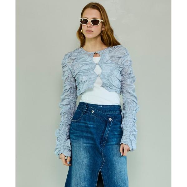 ZOZO問い合わせ番号:101446834ショップ:MAISON SPECIAL，メゾン スペシャルブランド:MAISON SPECIAL，メゾンスペシャル商品名:Random Charring Bolero/ランダムシャーリングボレロカテ...