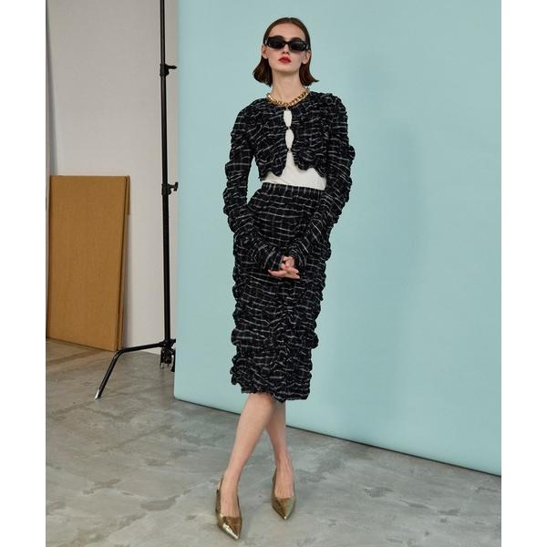 ZOZO問い合わせ番号:101446908ショップ:MAISON SPECIAL，メゾン スペシャルブランド:MAISON SPECIAL，メゾンスペシャル商品名:Random Shredding Skirt/ランダムシャーリングスカートカ...