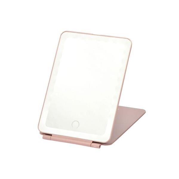 ※このアイテムは返品・交換対象外商品です。ZOZO問い合わせ番号:101447048ショップ:Francfranc，フランフランブランド:Francfranc，フランフラン商品名:LED 折り畳みミラー ピンクカテゴリ:ビューティーグッズ&...