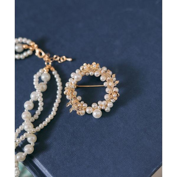 ZOZO問い合わせ番号:101447244ショップ:GLOBAL WORK，グローバルワークブランド:GLOBAL WORK，グローバルワーク商品名:フォーマルパールブローチ/611432カテゴリ:アクセサリー>ブローチ/コサージュブ...