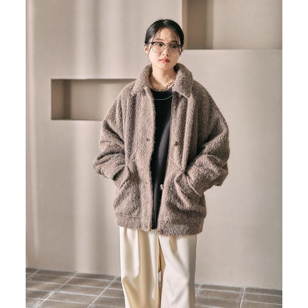 『セール実施中』ZOZO問い合わせ番号:101447259ショップ:LEPSIM，レプシィムブランド:LEPSIM，レプシィム商品名:シャギーミドルZIPブルゾン　612822カテゴリ:ジャケット/アウター>ブルゾンブランド品番:61...