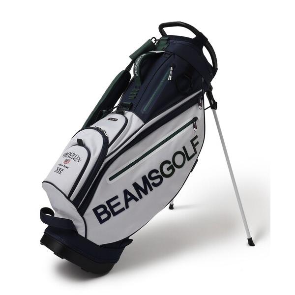 ZOZO問い合わせ番号:101447439ショップ:BEAMS GOLF，ビームスゴルフブランド:BEAMS GOLF，ビームスゴルフ商品名:BROOKLYN キャディバッグカテゴリ:アウトドア/スポーツ>ゴルフグッズブランド品番:8...