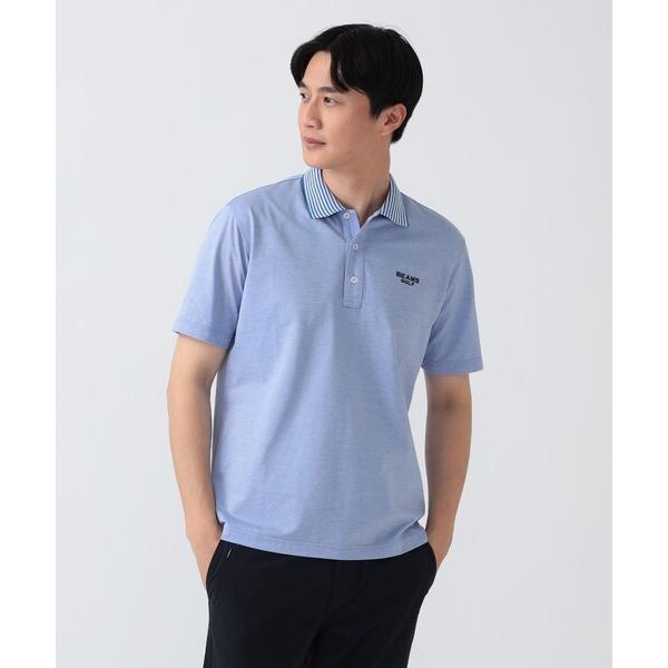 『セール実施中』ZOZO問い合わせ番号:101447440ショップ:BEAMS GOLF，ビームスゴルフブランド:BEAMS GOLF，ビームスゴルフ商品名:PURPLE LABEL / 衿裏ロゴ ポロシャツカテゴリ:トップス>ポロシ...