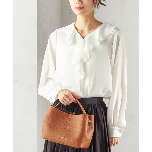 ZOZO問い合わせ番号:101447634ショップ:SHIPS for women，シップス フォー ウィメンブランド:SHIPS，シップス商品名:〈手洗い可能〉ジョーゼット フリル カラー ブラウス（セレモニー対応可）カテゴリ:トップス&...