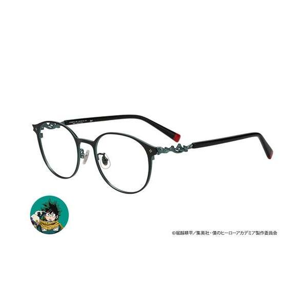 ZOZO問い合わせ番号:101447911ショップ:Zoff，ゾフブランド:Zoff，ゾフ商品名:Zoff｜僕のヒーローアカデミア 【 緑谷出久 モデル】 ボストン型 メガネ｜眼鏡 伊達メガネ 度付き (レンズ交換券付き) ユニセックス 公...