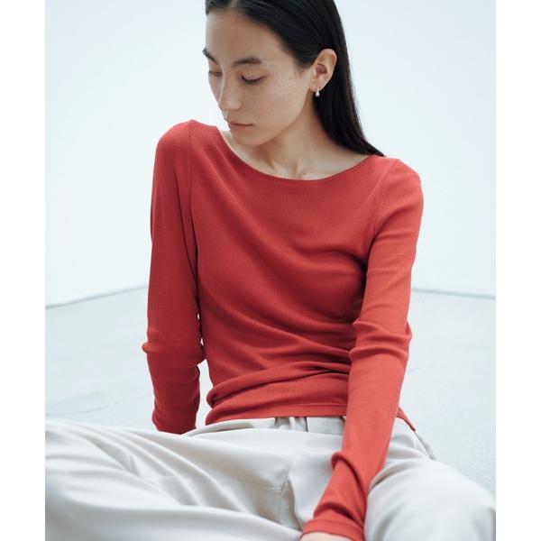ZOZO問い合わせ番号:101447972ショップ:ADAM ET ROPE'，アダムエロペブランド:SALON adam et rope'，サロン アダム エ ロペ商品名:Hug Silkラウンドネックプルオーバー 3 / 新色追加カテゴ...