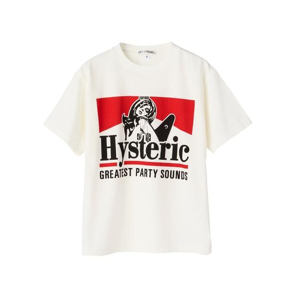 ZOZO問い合わせ番号:101448363ショップ:JOEY HYSTERIC，ジョーイ　ヒステリックブランド:JOEY HYSTERIC，ジョーイヒステリック商品名:GREATEST PARTY SOUNDS 半袖Tシャツカテゴリ:トップ...