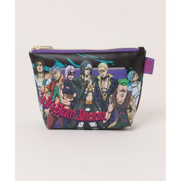 ZOZO問い合わせ番号:101448433ショップ:Rendez-Vous，ランデヴーブランド:Rendez-Vous，ランデヴー商品名:【 ジョジョの奇妙な冒険 】合皮ポーチ　ジョジョ　 25W12カテゴリ:財布/小物>ポーチブラン...