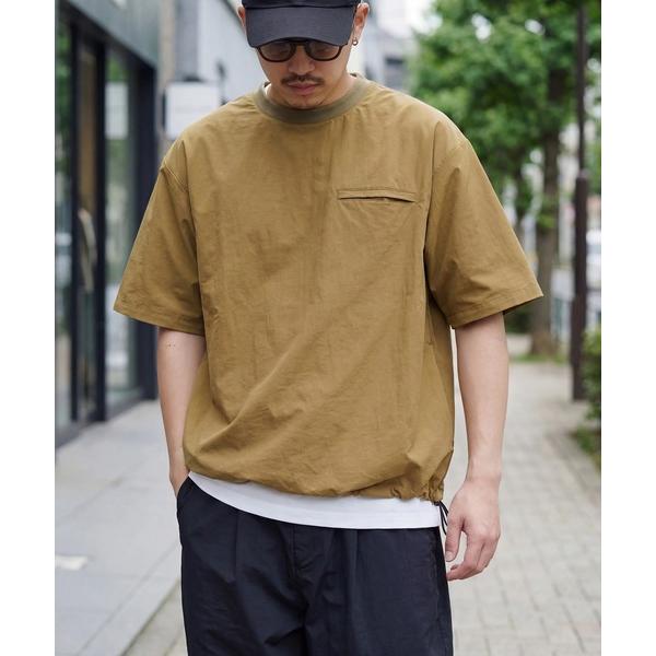 『タイムセール実施中』ZOZO問い合わせ番号:101448512ショップ:MAISON CLUB，メゾンクラブブランド:MILITARY，ミリタリー商品名:【SETUP7】Tech Drawstring Tee KKP/　テックドロストTシ...