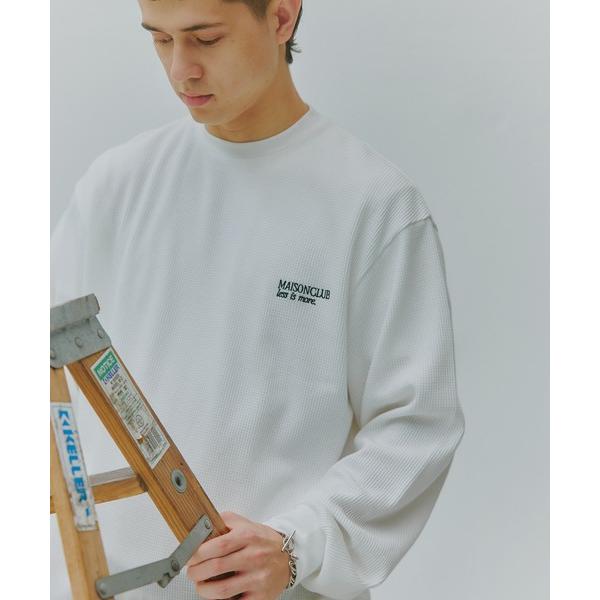 『タイムセール実施中』ZOZO問い合わせ番号:101448516ショップ:MAISON CLUB，メゾンクラブブランド:MAISON CLUB，メゾンクラブ商品名:【MAISON CLUB】Thermal Crewneck Sweater ...