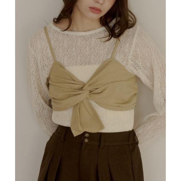 ZOZO問い合わせ番号:101448711ショップ:IF Div.，アイエフディビジョンブランド:OLUN，オルン商品名:cross design bustier/クロスデザインビスチェカテゴリ:トップス>その他トップスブランド品番:...