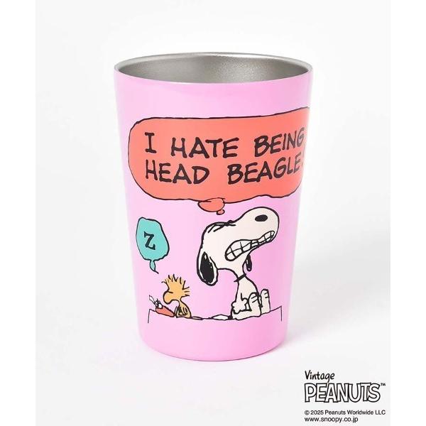 ZOZO問い合わせ番号:101448720ショップ:Bleu Bleuet，ブルーブルーエブランド:SNOOPY，スヌーピー，Bleu Bleuet，ブルーブルーエ，PEANUTS，ピーナッツ商品名:PEANUTSステンレスタンブラーカテゴ...