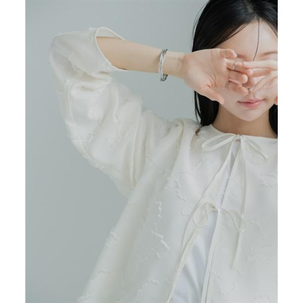 『タイムセール実施中』ZOZO問い合わせ番号:101448997ショップ:nissen，ニッセンブランド:Petitjo，プッチージョ商品名:小さいサイズ　ジャガードブラウス　低身長さん・小柄女性カテゴリ:トップス>シャツ/ブラウスブ...