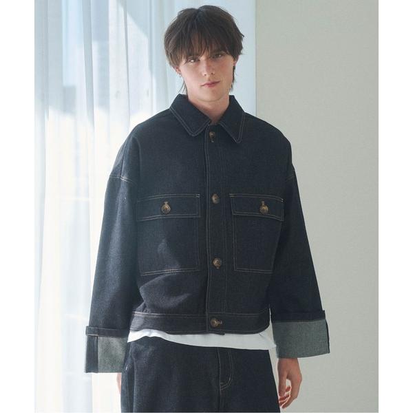 ZOZO問い合わせ番号:101449181ショップ:IF Div.，アイエフディビジョンブランド:Elanque，エランク商品名:roll-up denim jacket / ロールアップデニムジャケットカテゴリ:ジャケット/アウター&gt...