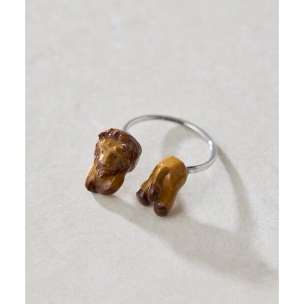 『タイムセール実施中』ZOZO問い合わせ番号:101449389ショップ:ear PAPILLONNER，イア パピヨネブランド:ear PAPILLONNER，イアパピヨネ商品名:《WEB＆一部店舗限定》ドピーアニマルリングカテゴリ:アク...