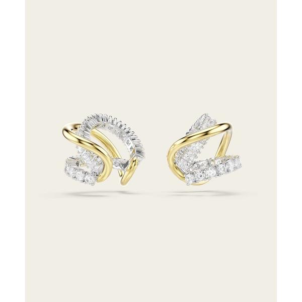 ZOZO問い合わせ番号:101449788ショップ:SWAROVSKI，スワロフスキーブランド:SWAROVSKI，スワロフスキー商品名:【公式】【スワロフスキー】Hyperbola イヤーカフ， ミックスカット， ホワイト， ミックスメタ...