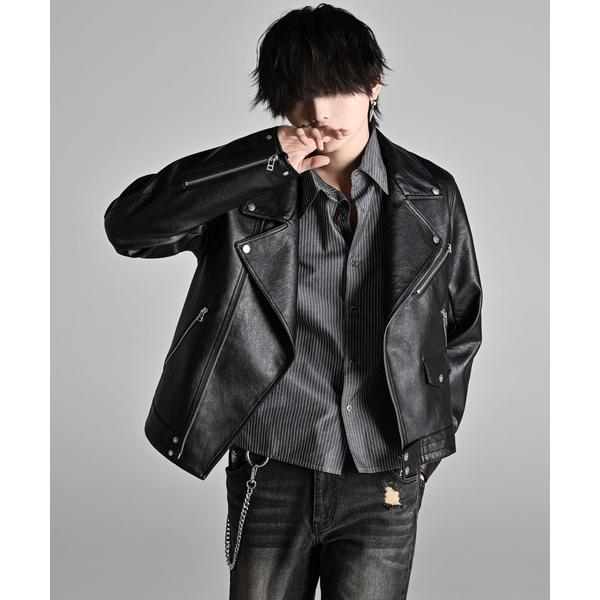 ZOZO問い合わせ番号:101449908ショップ:ADRER，アドラーブランド:ADRER，アドラー商品名:Cropped Double Riders Jacket / クロップド・ダブル・ライダース・ジャケットカテゴリ:ジャケット/アウ...