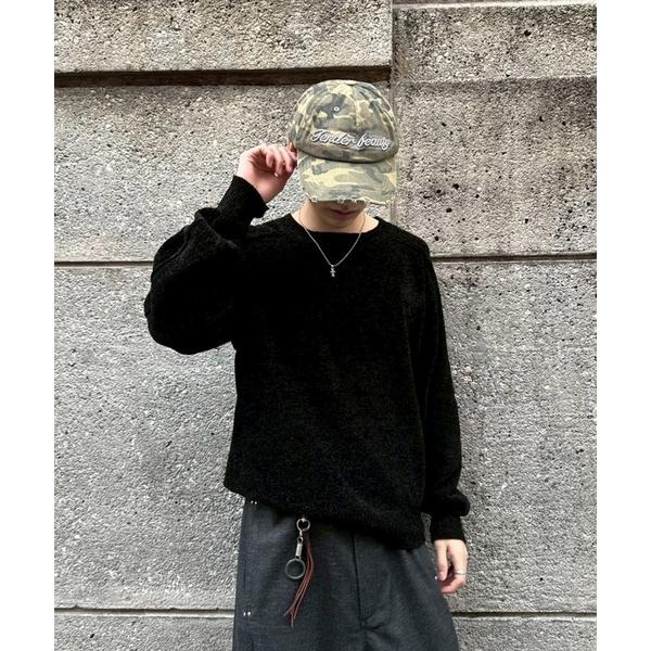 『タイムセール実施中』ZOZO問い合わせ番号:101449969ショップ:kutir，クティールブランド:kutir，クティール商品名:VELOUR MOLE LINKING KNIT／ベロアモールリンキングニットカテゴリ:トップス>...