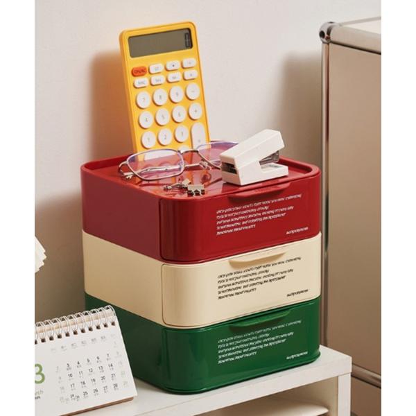 『タイムセール実施中』ZOZO問い合わせ番号:101450047ショップ:Teem Store，チームストアブランド:pyornim，ピョルニム商品名:【26年春夏新作】レタリングロゴ ３段 引き出し収納カテゴリ:インテリア>収納グッ...