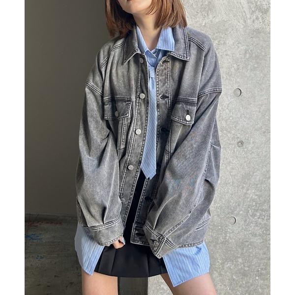 ZOZO問い合わせ番号:101450363ショップ:PAGEBOY，ページボーイブランド:PAGEBOY，ページボーイ商品名:＜まるでデニム見え！/紫外線カット/ストレッチ＞マルデニＧジャンカテゴリ:ジャケット/アウター>ブルゾンブラ...