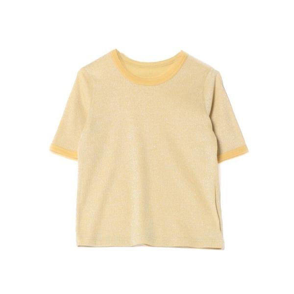 参考価格：6，930円発売時期：2024年05月コンディション：A（使用感なし）数回使用した程度で使用感が感じられないアイテム参考商品名：ラメリブチュールニットTシャツ《手洗い可能》参考品番：2327-43023【商品に関する注意事項】・こ...
