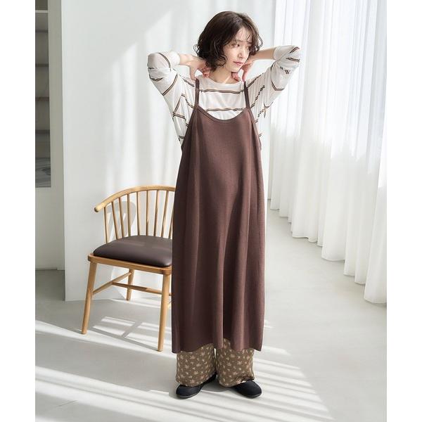 『セール実施中』参考価格：5，991円発売時期：2025年03月コンディション：S（新品同様）タグ付きの未使用、または新品同様のアイテム付属品：タグ参考商品名：《days》12ゲージニットキャミワンピース参考品番：115469【商品に関する...