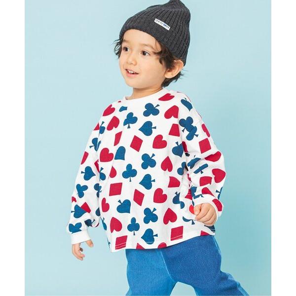 ZOZO問い合わせ番号:101481812ショップ:F.O.Online Store，エフオーオンラインストアブランド:BREEZE，ブリーズ商品名:【26SS新作】DAISUKI総柄ロンT_ジュニア対応カテゴリ:トップス>Tシャツ/...