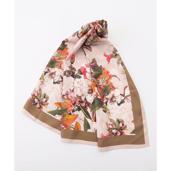 ZOZO問い合わせ番号:101482187ショップ:自由区，ジユウクブランド:自由区，ジユウク商品名:ボタニカルプリント スカーフカテゴリ:財布/小物>バンダナ/スカーフブランド品番:SF2VLM0301素材:ライトベージュ系/グリー...
