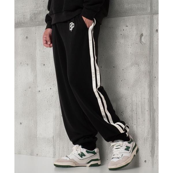 『セール実施中』ZOZO問い合わせ番号:101482260ショップ:BAYBLO，ベイブロブランド:BAYBLO，ベイブロ商品名:(SA) 裏起毛 ライン ロゴ トラックパンツカテゴリ:パンツ>スウェットパンツブランド品番:EX-78...