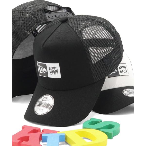 ZOZO問い合わせ番号:101483503ショップ:ONSPOTZ，オンスポッツブランド:NEW ERA，ニューエラ商品名:ニューエラ キッズメッシュキャップ 9FORTY-AF ボックスロゴカテゴリ:帽子>キャップブランド品番:14...