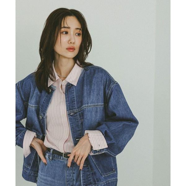 ZOZO問い合わせ番号:101484061ショップ:GLOBAL WORK，グローバルワークブランド:GLOBAL WORK，グローバルワーク商品名:GOODデニムノーカラージャケット/601266カテゴリ:ジャケット/アウター>デニ...