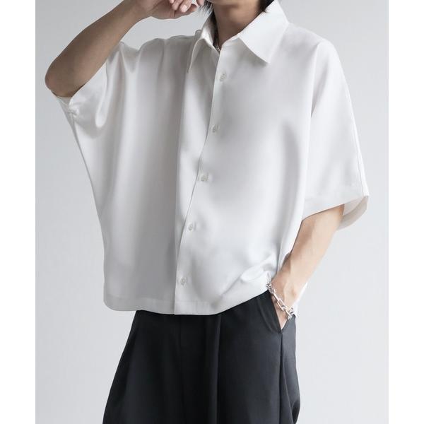 ZOZO問い合わせ番号:101484221ショップ:Art re A，アトリエブランド:welise，ウェライズ商品名:「welise/ウェライズ」-クールタッチ/接触冷感- リッチドレープスムース 半袖 ショート丈 ドルマンシャツカテゴリ...