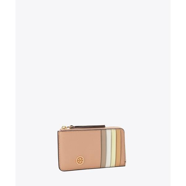 『タイムセール実施中』ZOZO問い合わせ番号:101484341ショップ:Tory Burch，トリー バーチブランド:TORY BURCH，トリーバーチ商品名:ロビンソン ペブルド トップジップ カードケースカテゴリ:財布/小物>カ...