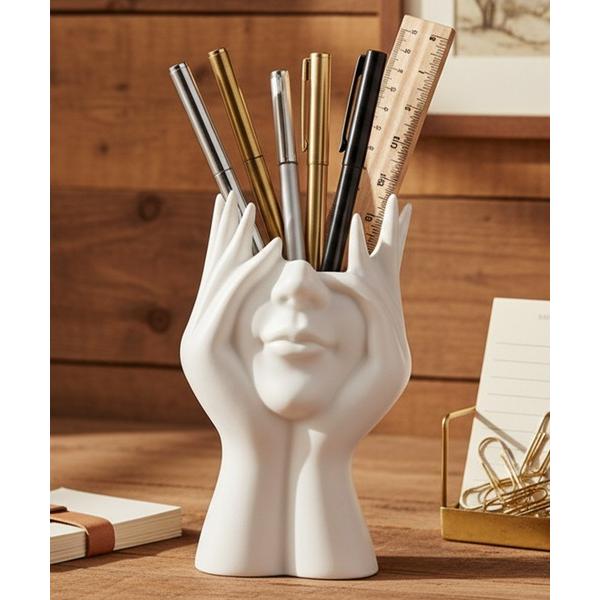 ZOZO問い合わせ番号:101484732ショップ:SiNCERE，シンシアブランド:A.FLORE，アフローレ，SiNCERE，シンシア商品名:〈A.FLORE/アフローレ〉フェイス アートベース ペン立て ドライフラワー立てカテゴリ:イ...