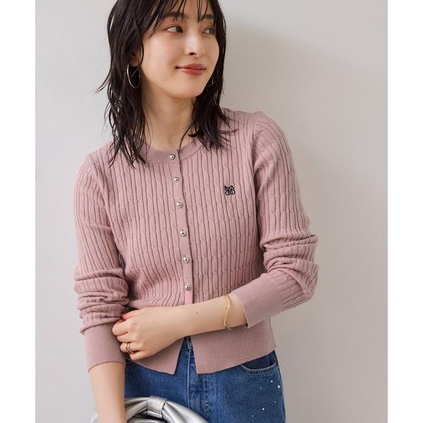 『セール実施中』ZOZO問い合わせ番号:101484739ショップ:VIS，ビスブランド:VIS，ビス商品名:ケーブルコンパクトカーディガンカテゴリ:トップス>カーディガン/ボレロブランド品番:2025-B-BVK45200素材:（本...